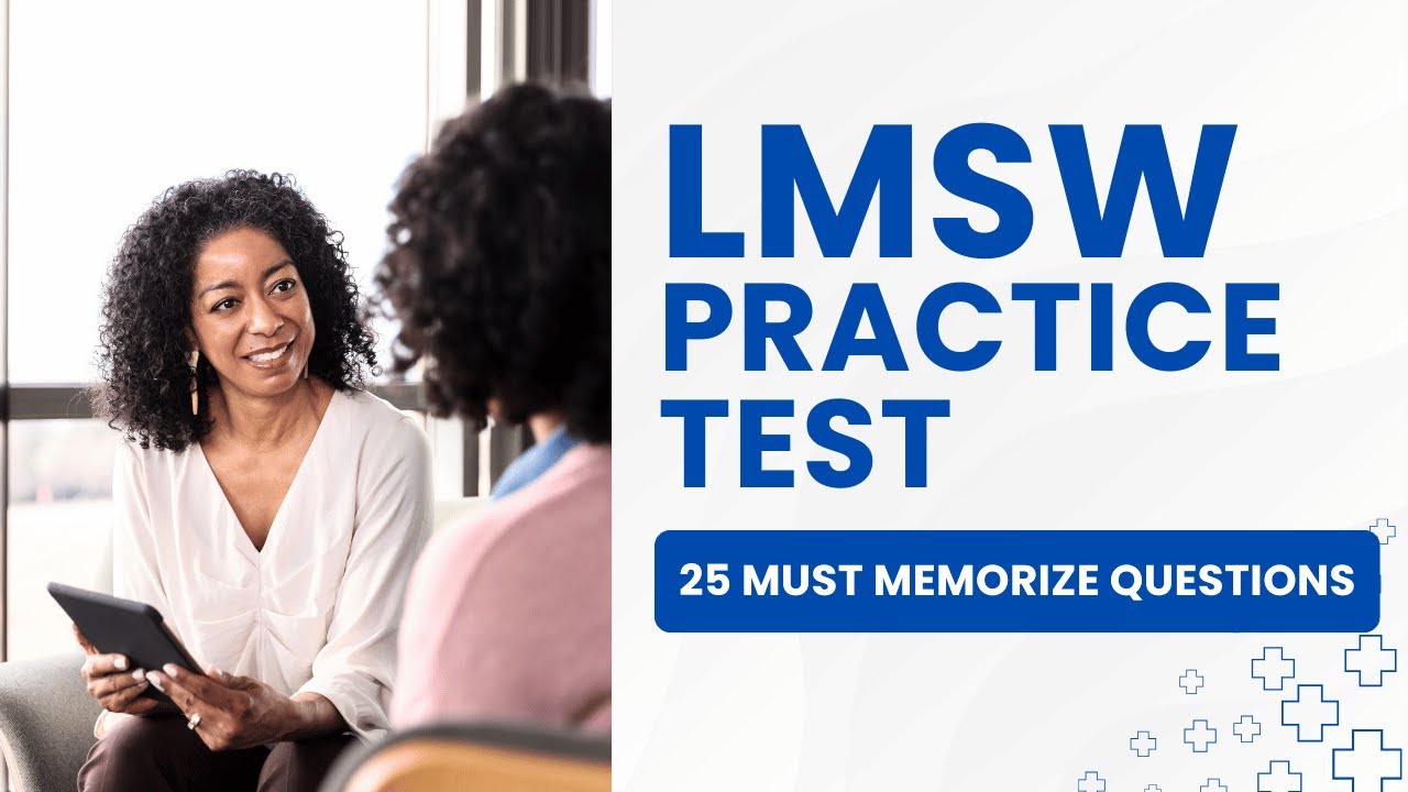 LMSW Exam Prep - Social Worker Practice Test & Study Guide (25 Must Memorize Questions)