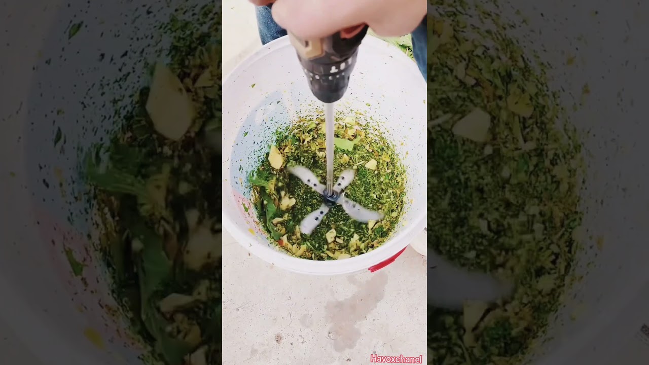 Giant DIY Blender Made from a Paint Bucket!