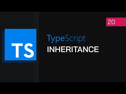 #20 - OOP Inheritance | TypeScript Tutorial