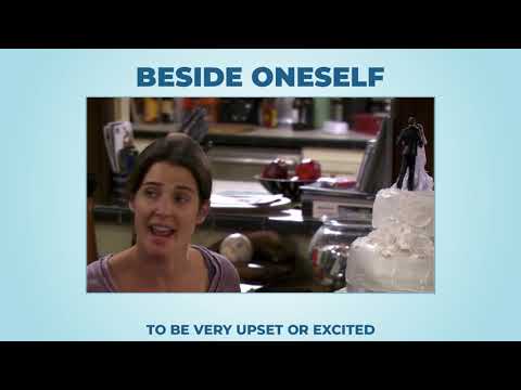 Beside oneself (long version) - Learn English with phrases from TV series - AsEasyAsPIE
