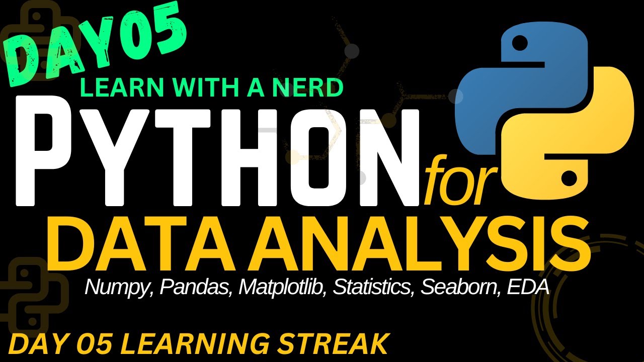 Python for Data Analysis | Day 05 Python Data Visualization with Matplotlib | Beginners to Pro