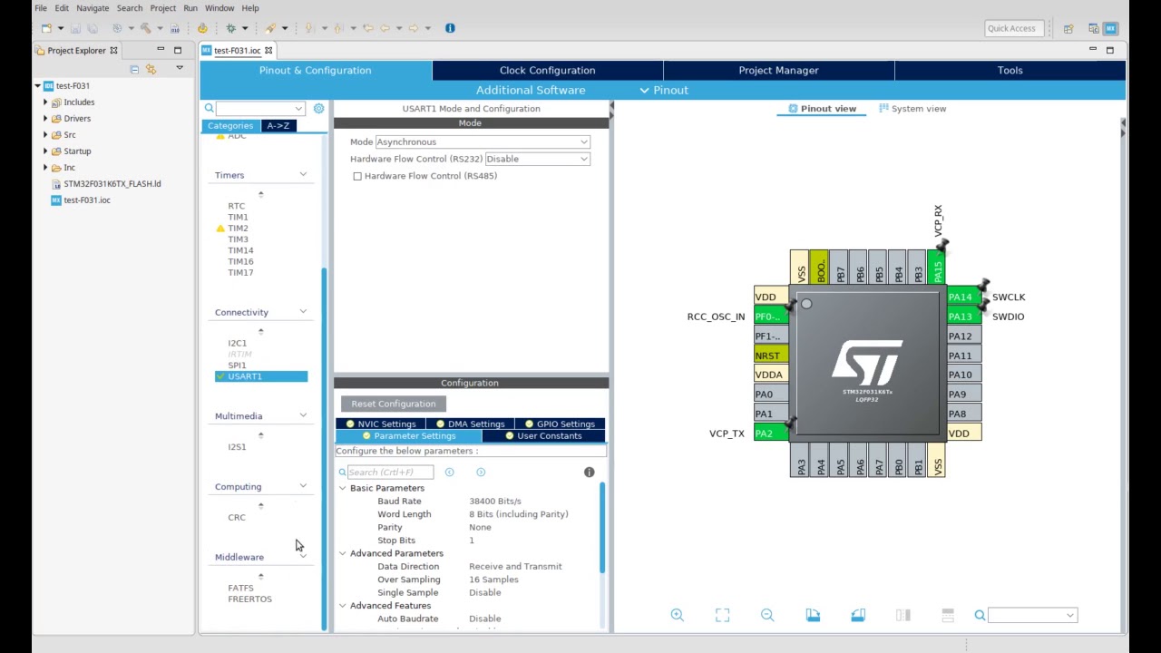 STM32CubeIDE - Eclipse IDE and CubeMX in one tool