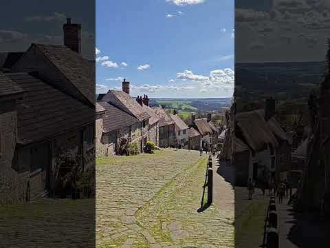 Shaftesbury in Dorset is one of the highest towns in England #shorts