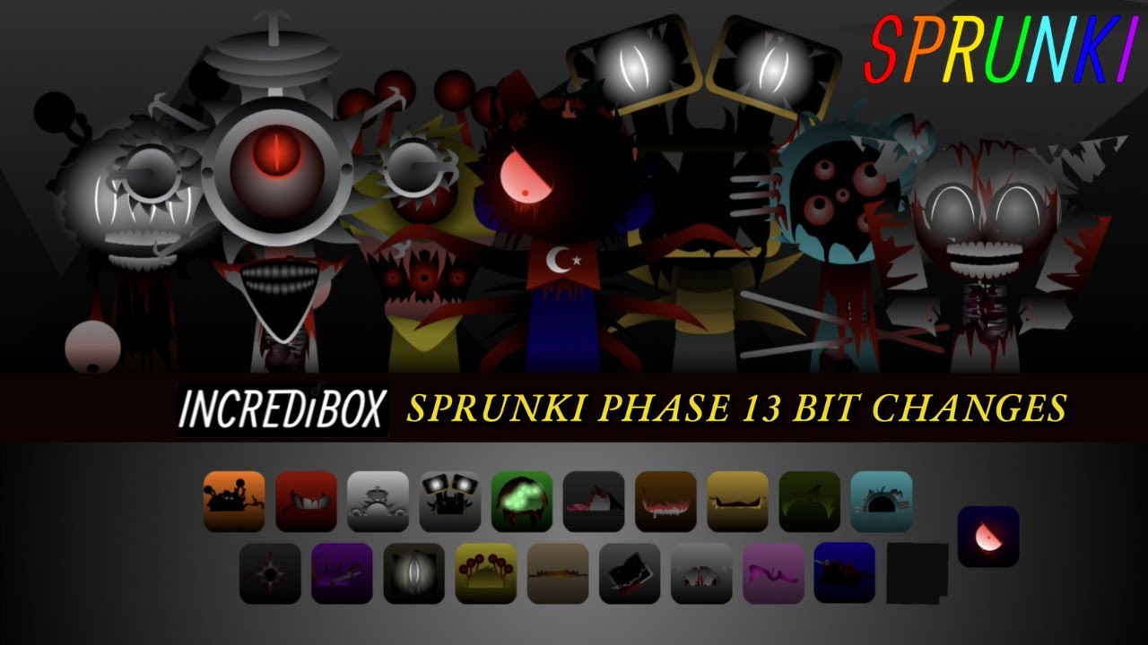 Incredibox - Sprunki (Phase 13) Bit Changes - Gameplay Showcase