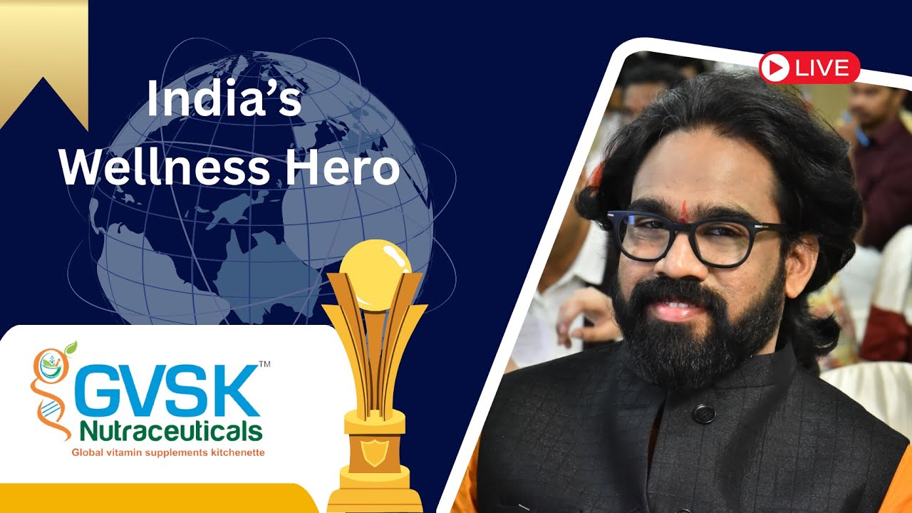 🌟India’s Wellness Legend – Dr. Kishore Kumar | GVSK Nutraceuticals Changing Lives #wellness #legend