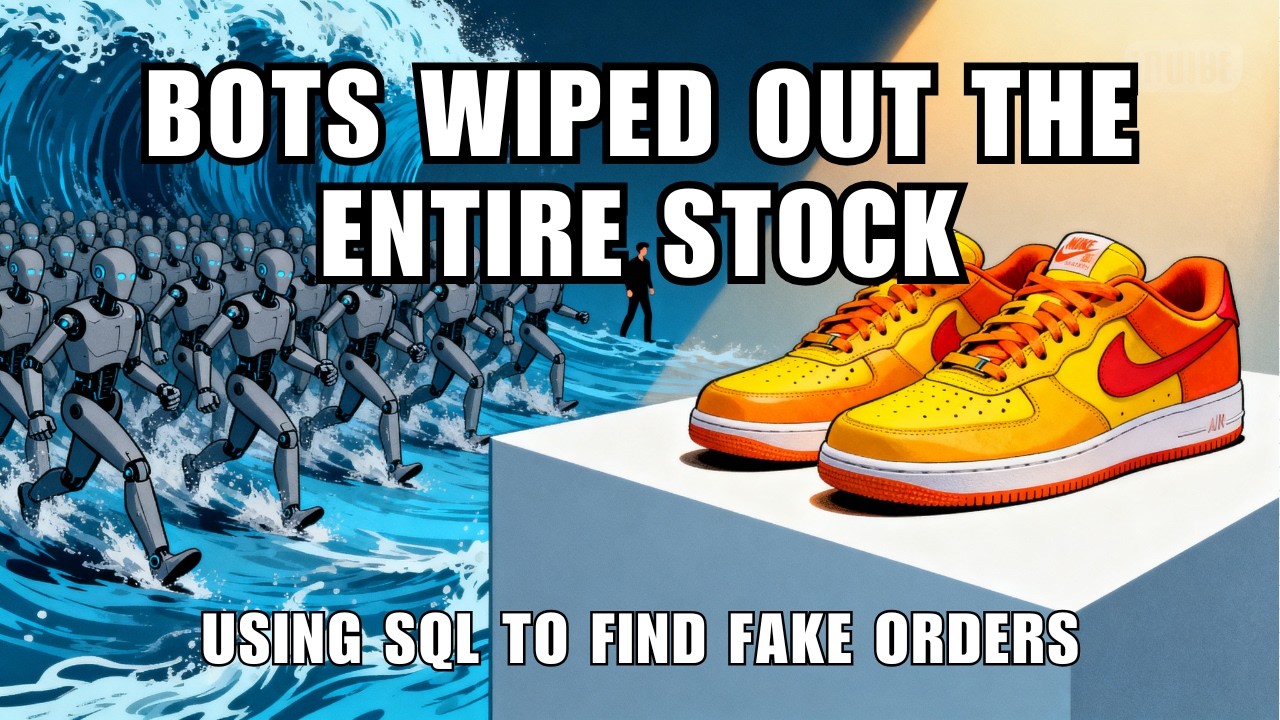 Detecting Bot-Generated Orders in an E-Commerce Database Using SQL