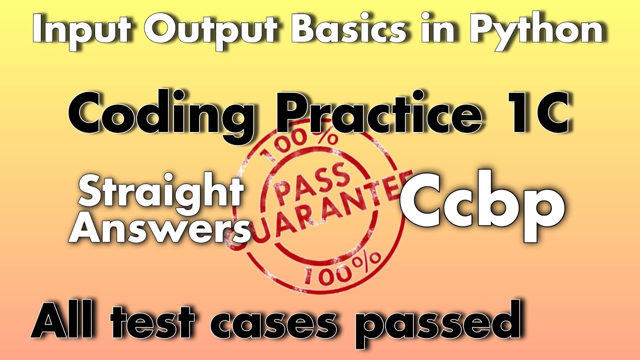 Coding practice 1C||input output Basics in python||ccbp ||Nxtwave assignments