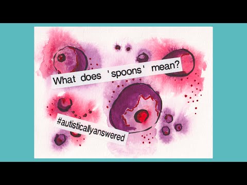 what does the term 'spoons' mean?