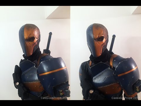 Deathstroke costume - upper body parts preview