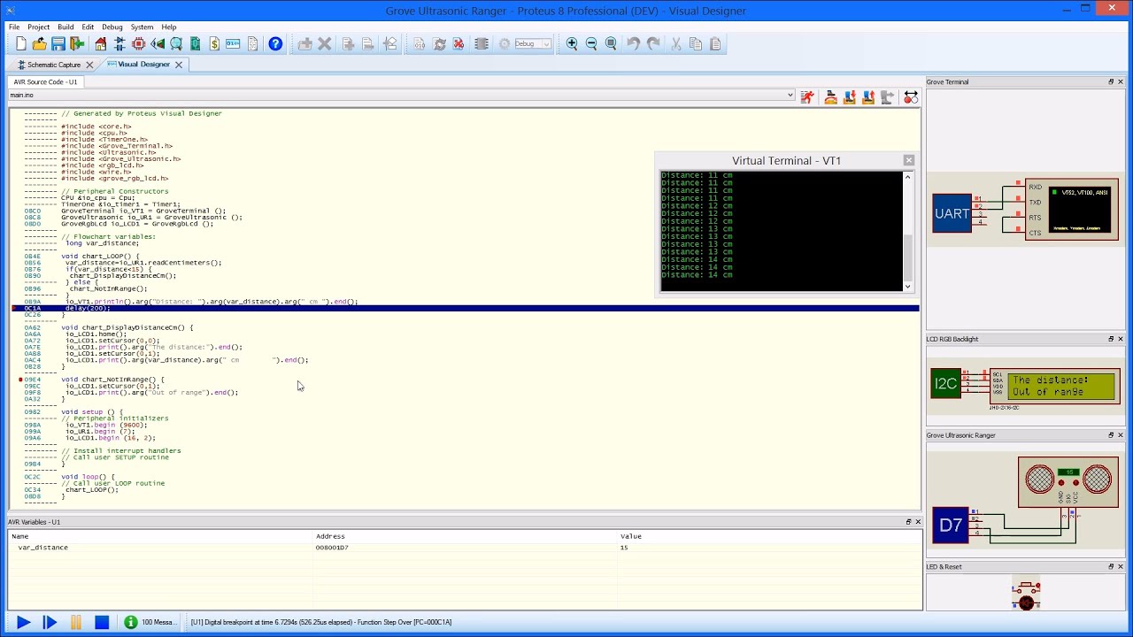Visual Designer - Debugging methods