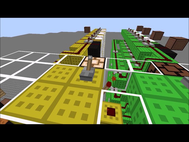 Minecraft 8 Track Music Sequencer Minecraft Map