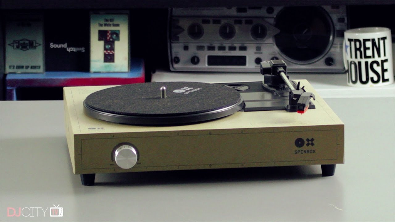 Introducing the Spinbox, a DIY Portable Turntable