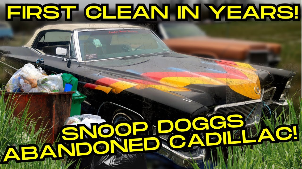 Man Bought Snoop Dogg's Abandoned Cadillac, This Is What He Found Inside the Car - autoevolution