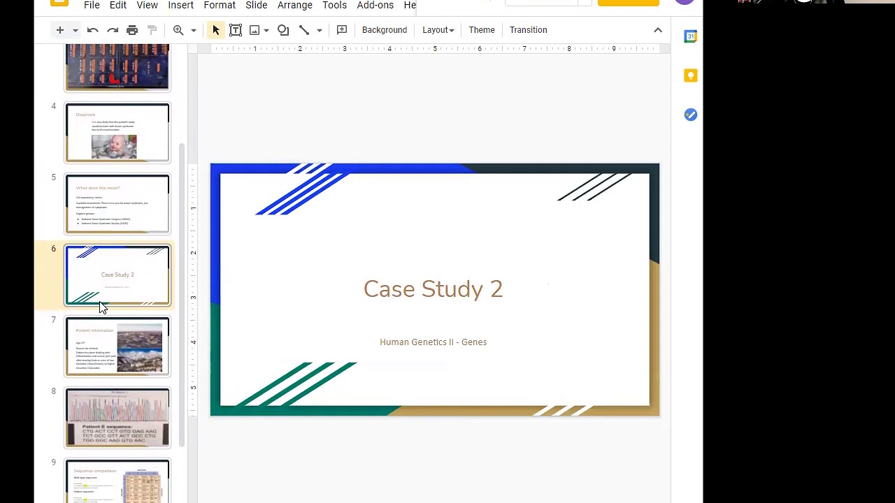Biology Lab -- Project 2