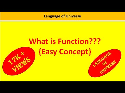 What is Function || Define Function || Function || Function in Mathematics