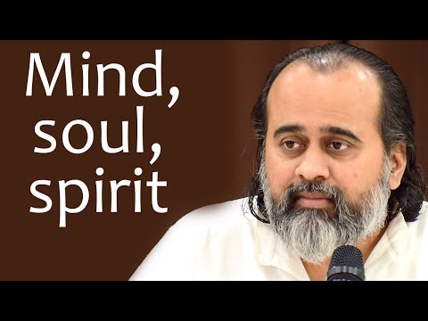 The difference between mind, soul, spirit and consciousness || Acharya Prashant (2020)