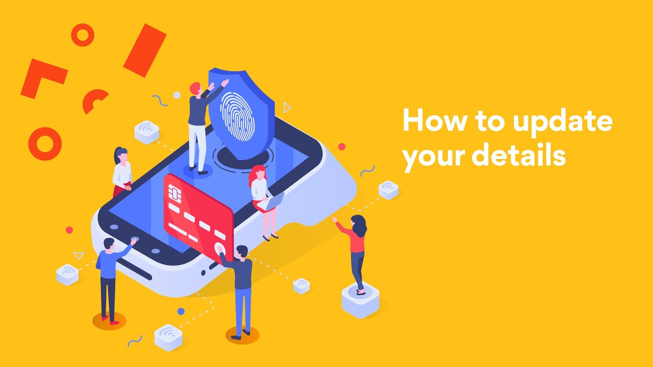 How to update your contact details