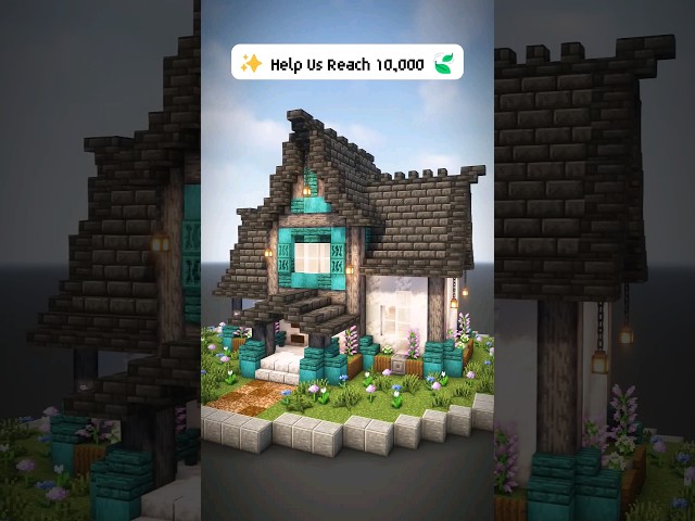 🏡 🍃 Fantasy House | 4 Variation Collection Minecraft Map