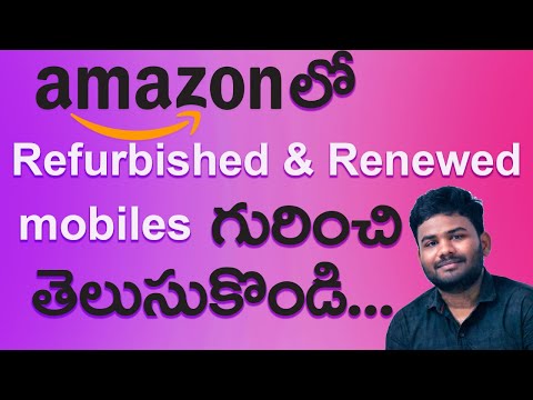 What is Refurbished And Renewed Mobiles In AMAZON || Explained In Telugu || TECHINDEPTH ||