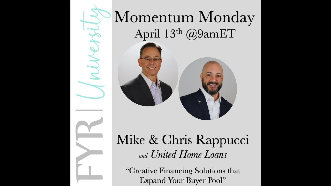 Creative Financing Solutions to Expand Your Buyer Pool with United Home Loans