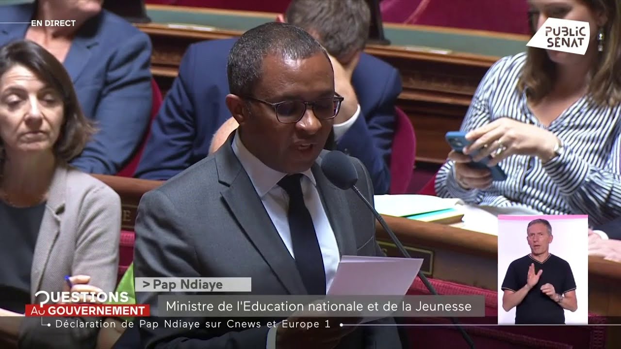 Polémique Cnews et Europe 1 : Pap Ndiaye déplore être interrogé sur « la dérive extrême ...