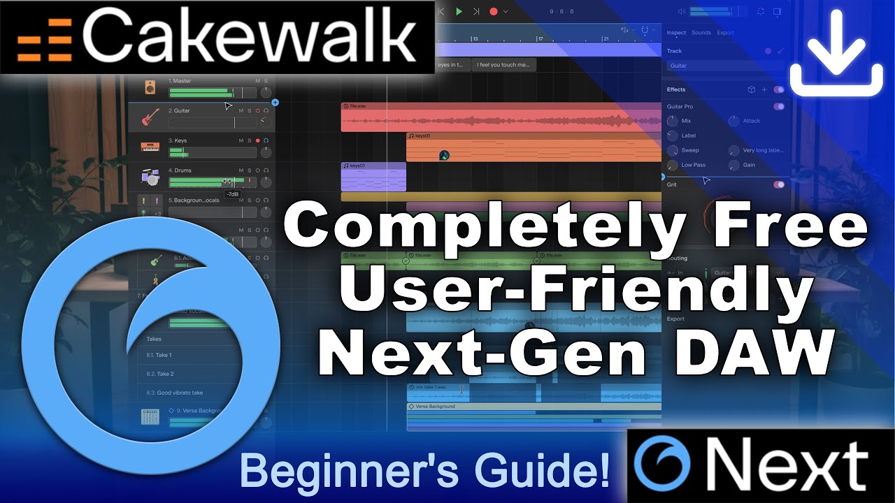 Cakewalk Next Official Download & Setup Completely Free User-Friendly Next-Gen DAW