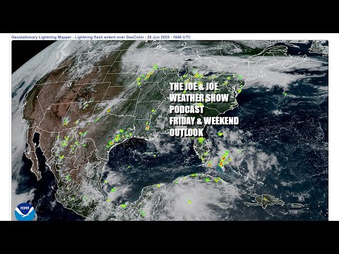 Joe & Joe Weather Show Onshore Flow Into Friday Severe Storms Possible Eastern PA South Tonight