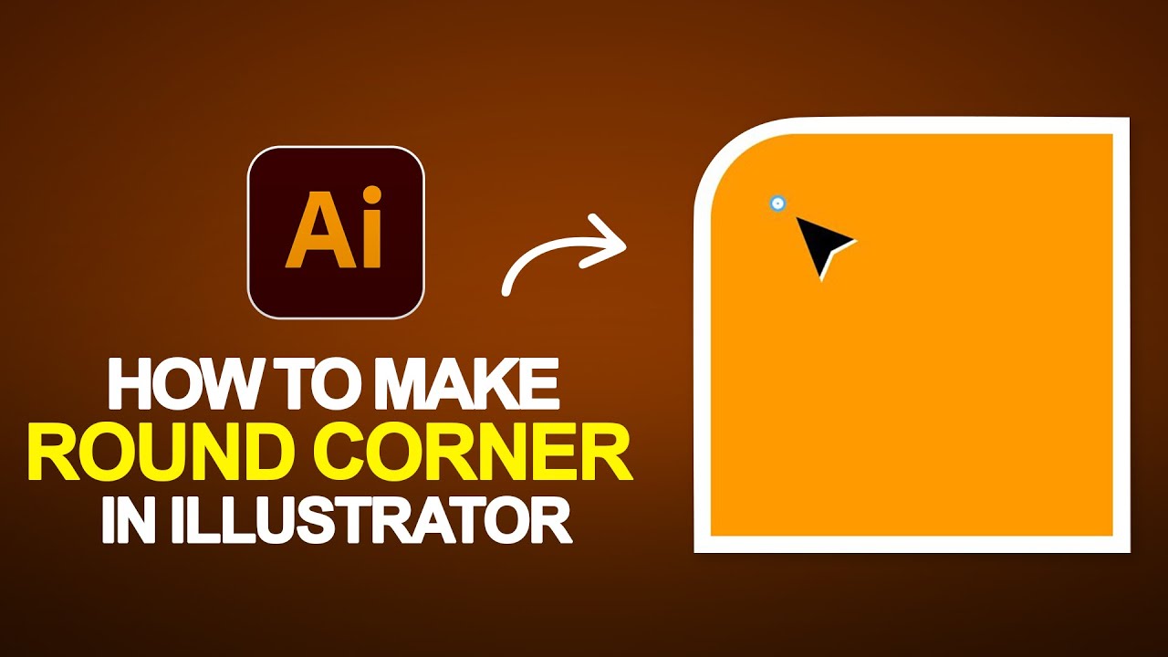 How to Make Round Corners in Illustrator 2025 | Illustrator Beginner Tutorial
