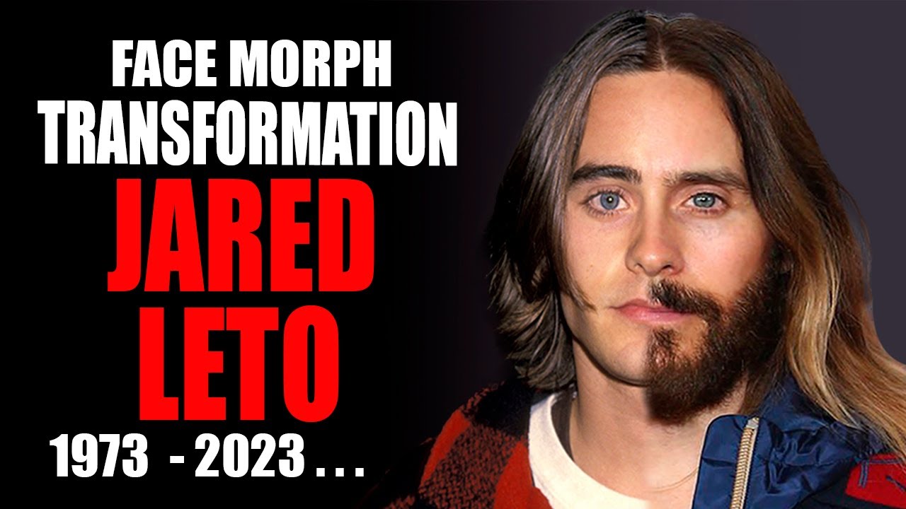 Jared Leto - Transformation (Face Morph Evolution 1973 - 2023...)