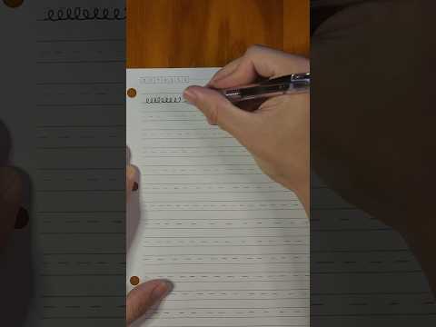 Como Melhorar a Caligrafia - Letra Cursiva