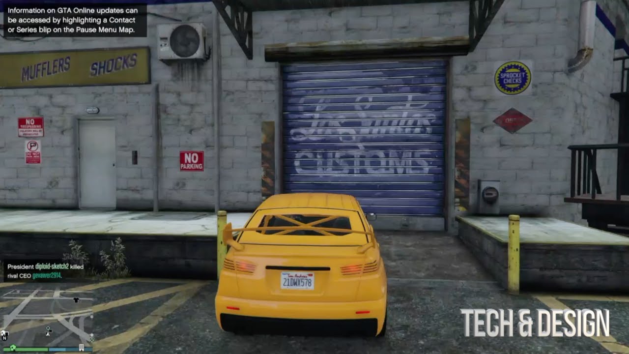 How to Find Los Santos Customs in GTA V online GTA 5