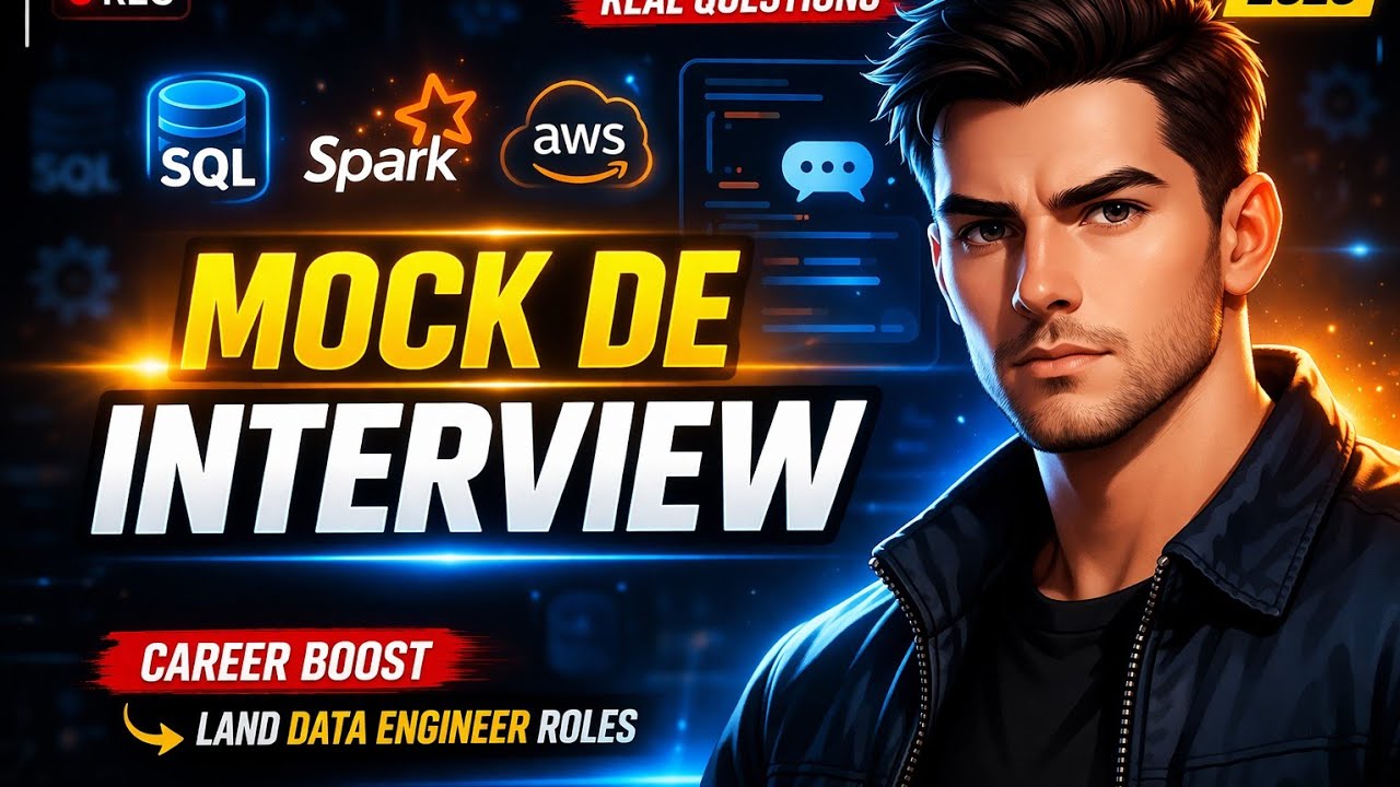 Mock Data Engineer Interview: SQL, Spark, Project & AWS Answers