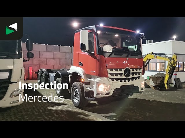 Mercedes Arocs 4843 8X4 Chassis truck - BAS World