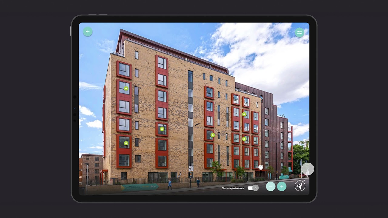 Property finder - visual selection tools