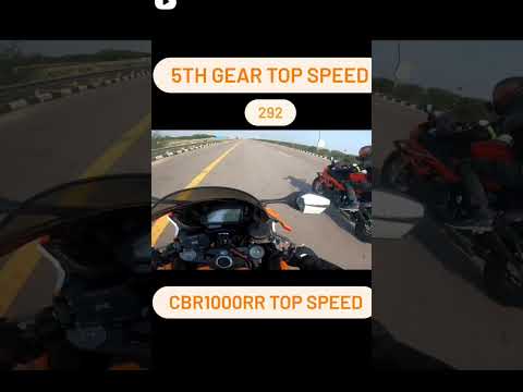 CBR1000RR TOP SPEED