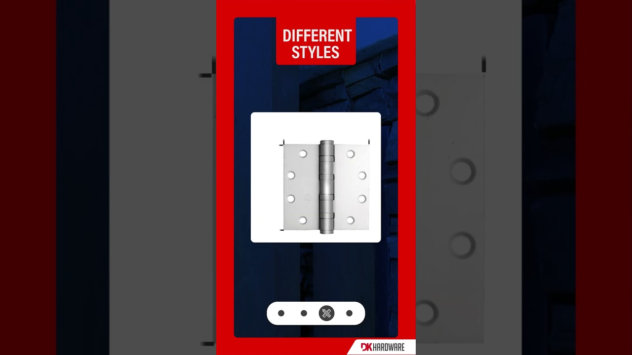 Butt Hinges Heavy-Duty Hinges I DK Hardware  #dkhardware #hinges #shorts #tools