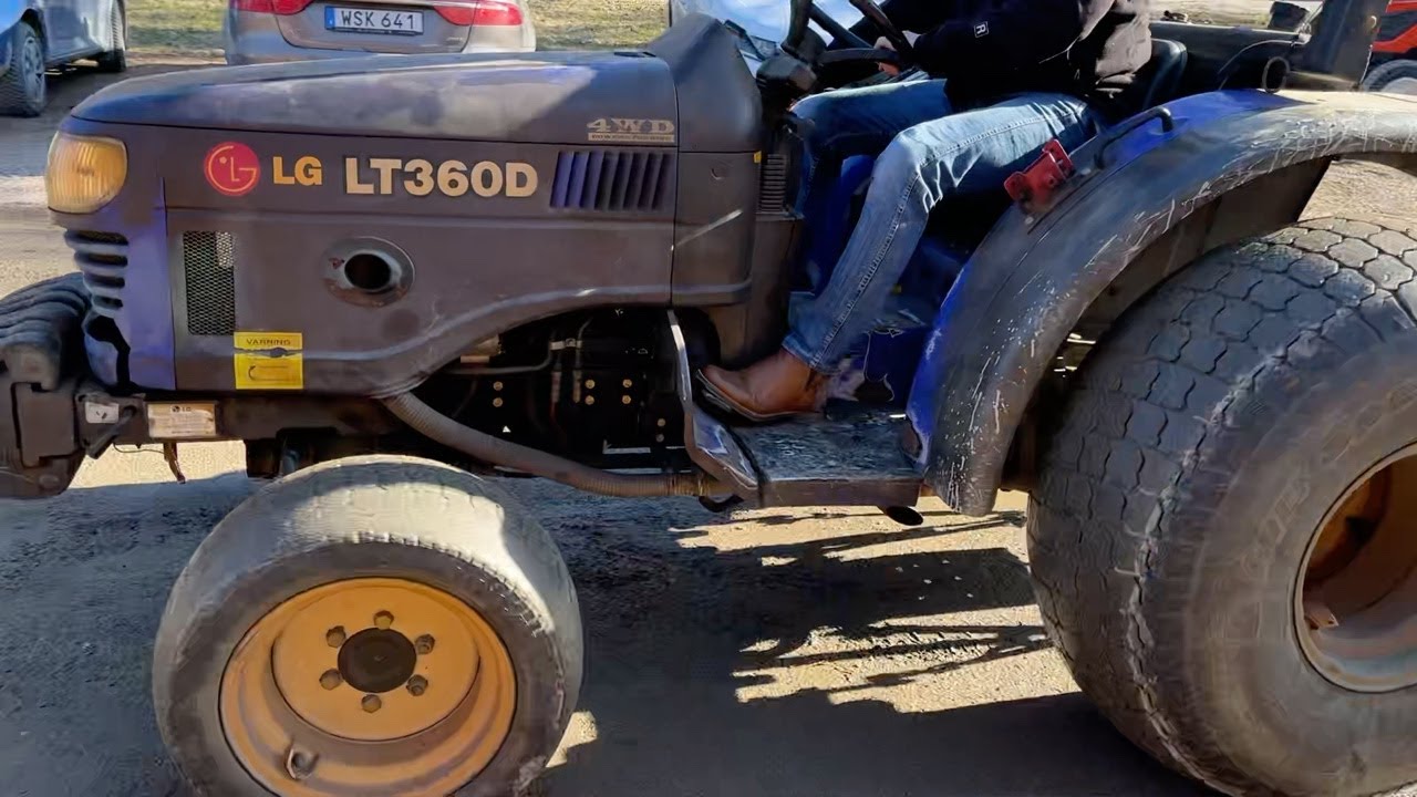Kompakttraktor LG LT360D, Lund, Klaravik auktioner