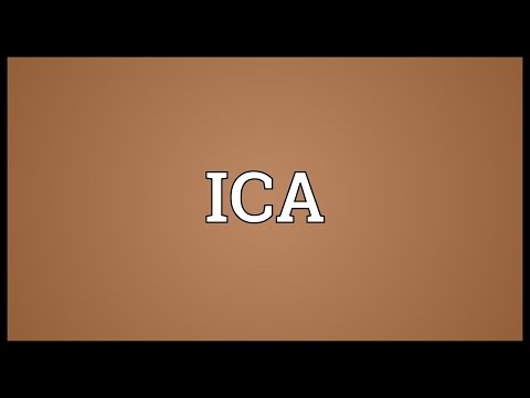 ICA Meaning