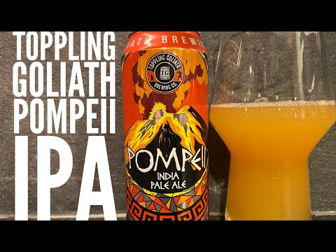 Toppling Goliath Pompeii IPA , Toppling Goliath Brewing Company , American Craft Beer Review