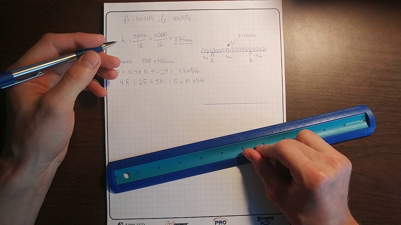 HOW TO DESIGN A CONCRETE BEAM (PART I) MAY 2018 B3 ELEMENTARY STRUCTURAL DESIGN PROBLEM (CANADA)