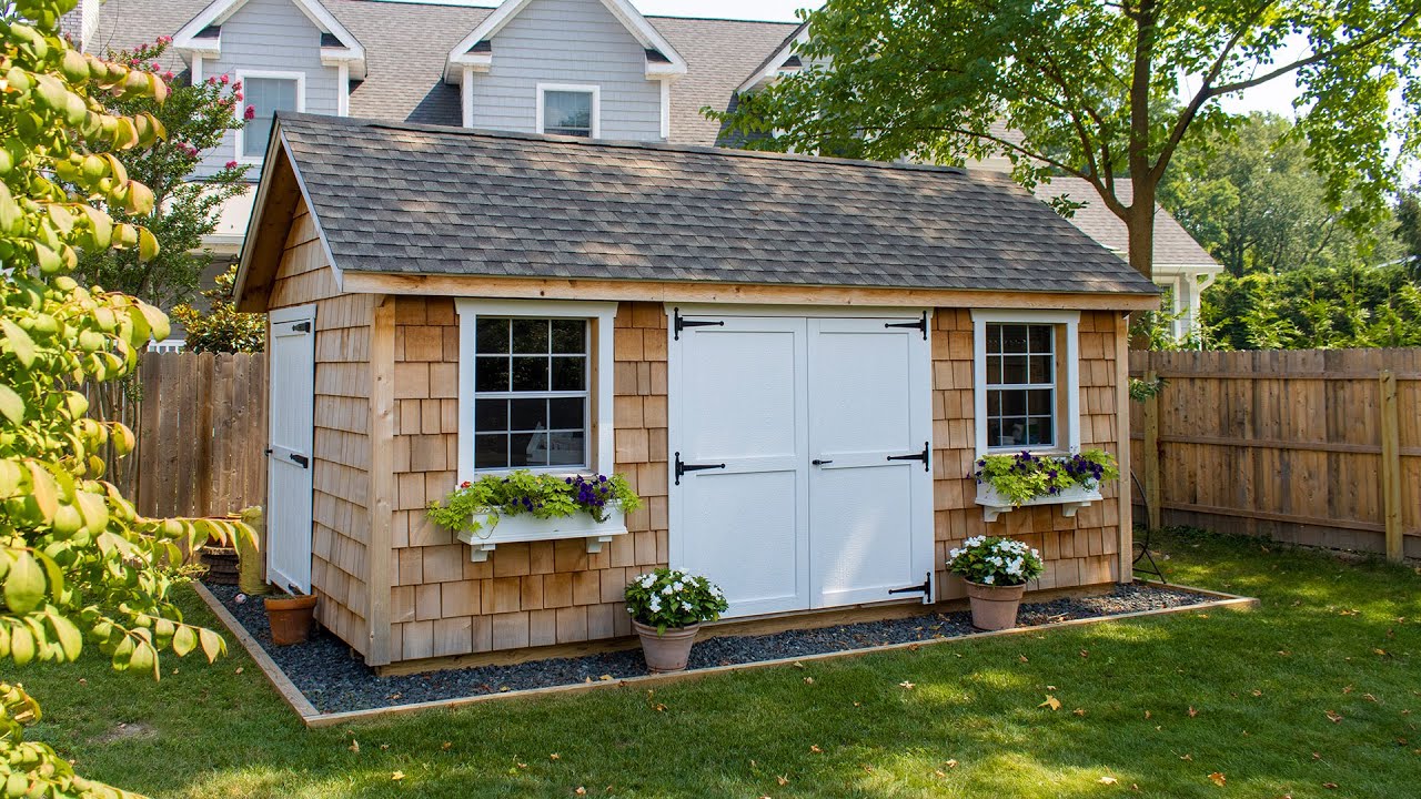 What Makes a Garden Shed? | Lapp Structures