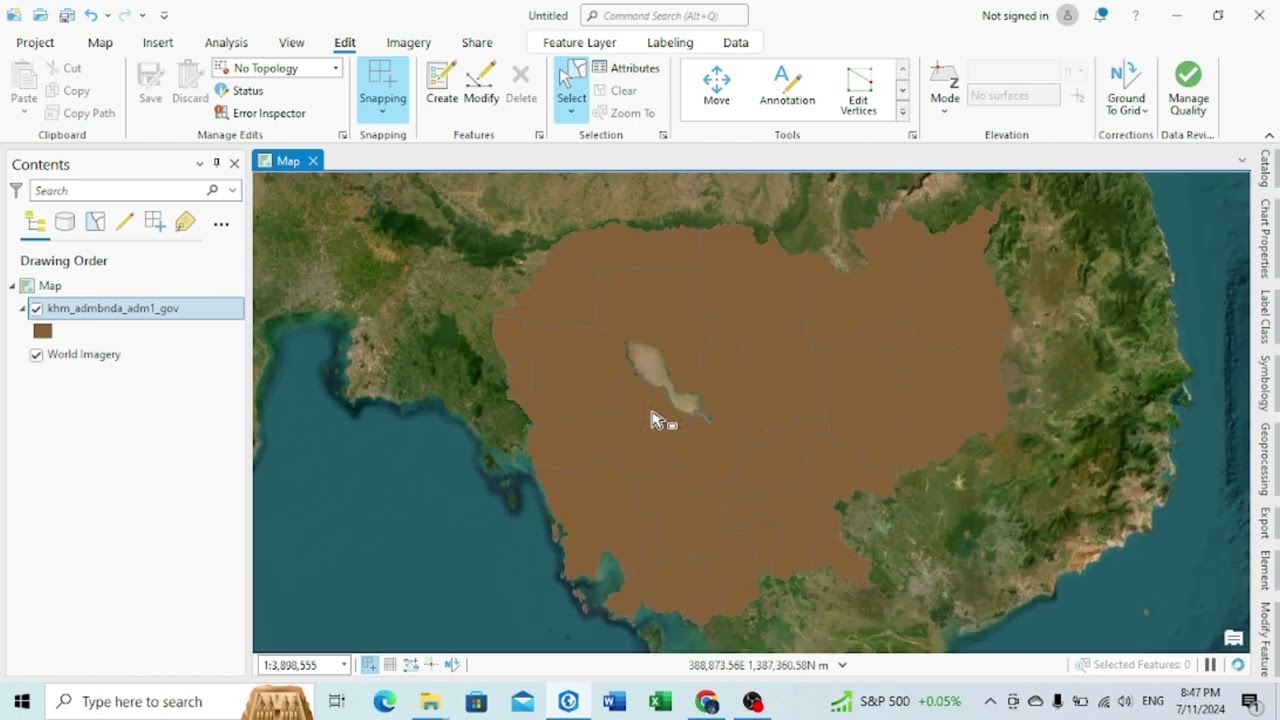របៀបទាញយកទិន្នន័យពី Open Development Cambodia#Download geospatial data from ODC