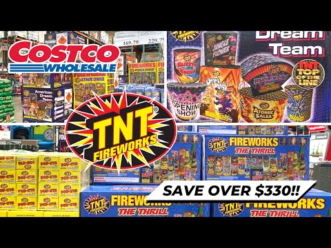TNT Fireworks at Costco: SAVE $330 on TNT's Best Assortment Compared to Stands !!!