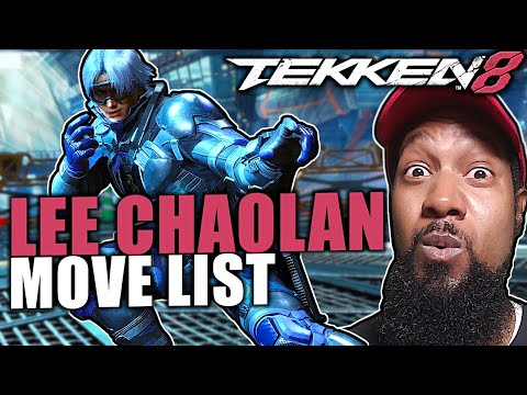 Tekken 8 LEE CHAOLAN Move List Overview! More Just Frames!