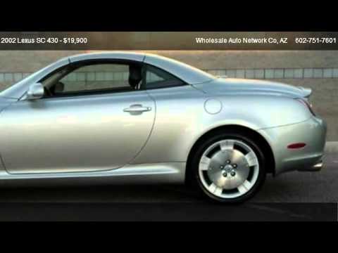 2002 Lexus SC 430 Convertible - for sale in Tempe, AZ 85281