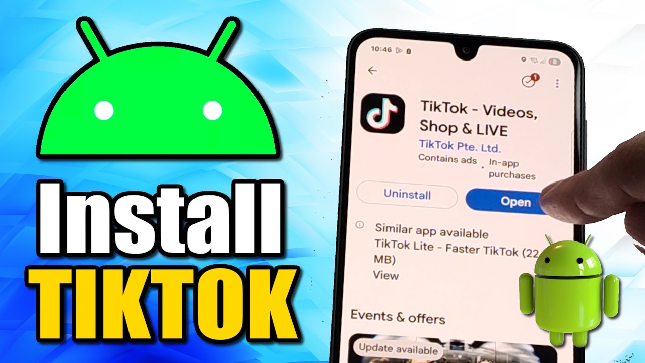 How To Install TikTok App On Android Phone - Quick Method