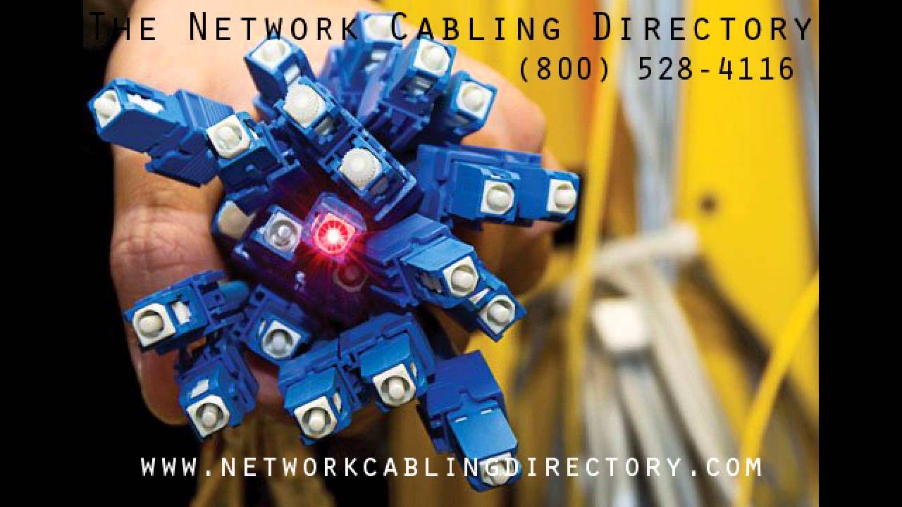 Network Cabling & Fiber Optic Cable Installations- Low Voltage Cabling