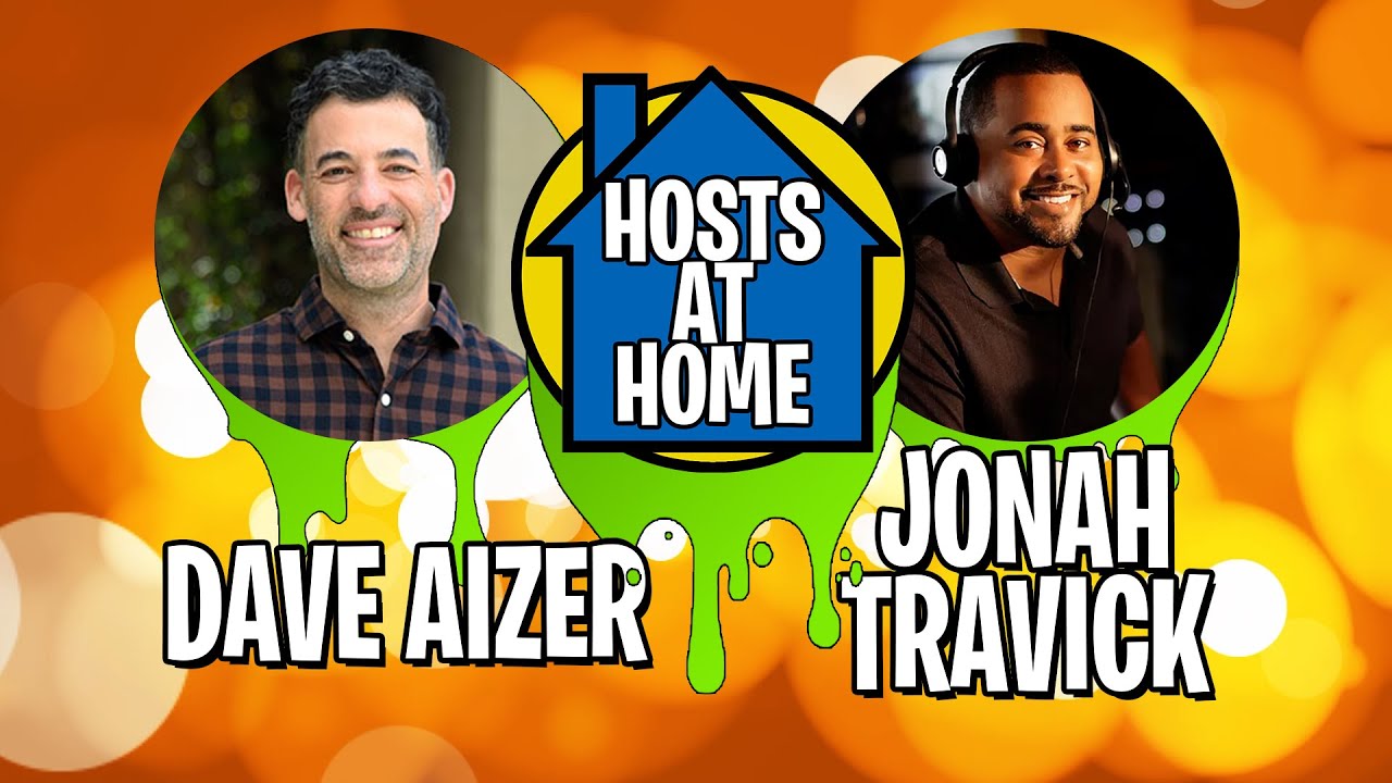 Slime Time Live Hosts Dave Aizer & Jonah Travick - Hosts at Home