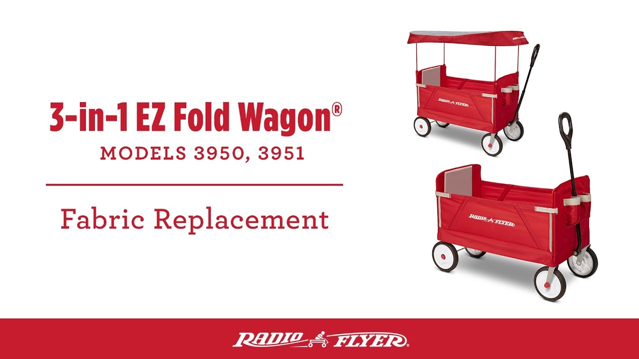 3-in-1 EZ Fold Wagon: Fabric Replacement