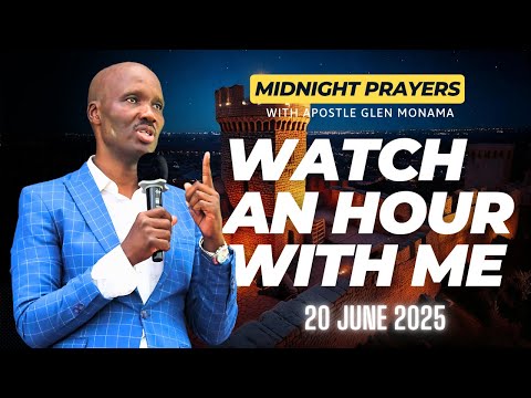 Pray in the Courts of Heaven - Day 5 (Watch An Hour With Me [Midnight Prayers] - 20 June 2025)